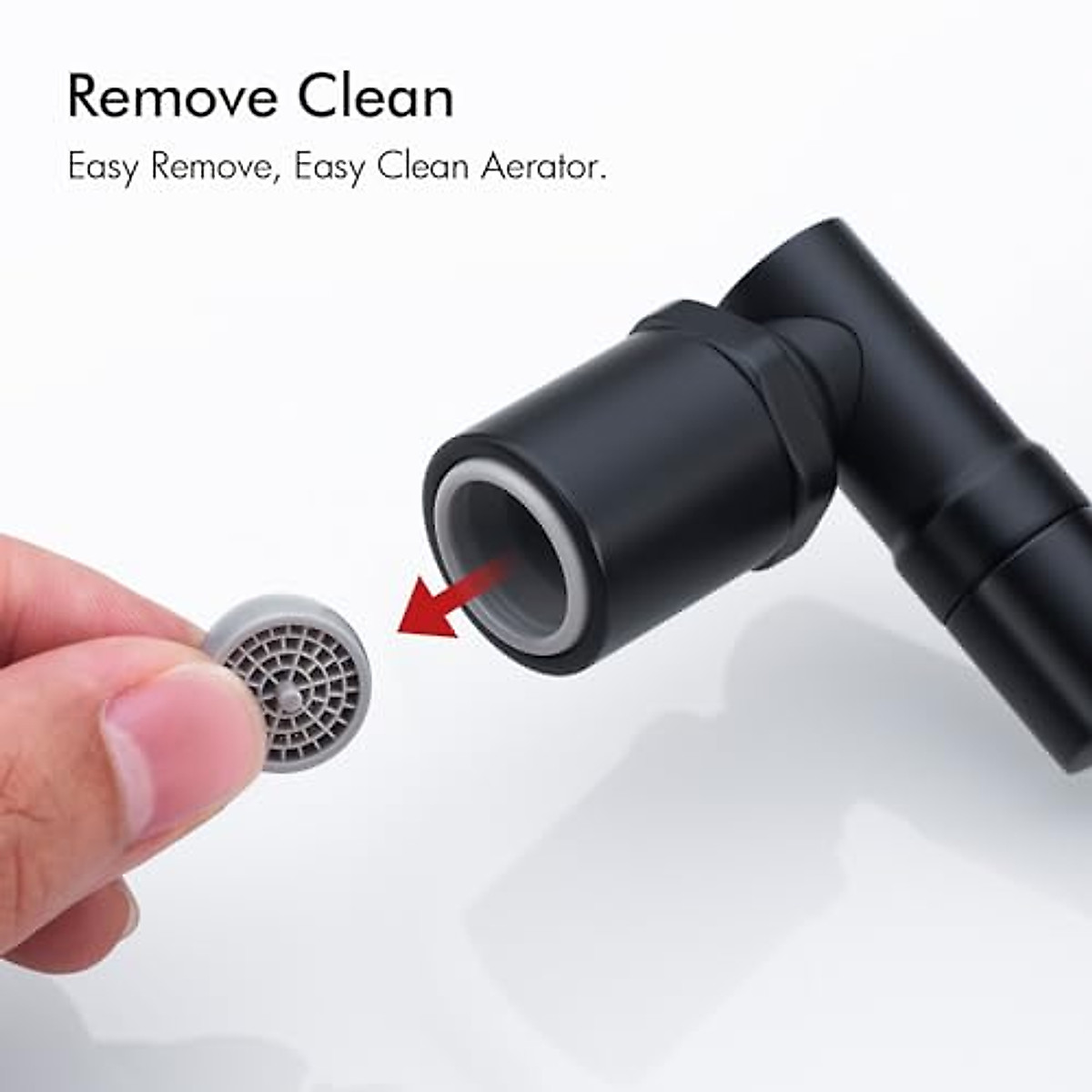 BAGNOLUX 1080° Swivel Faucet Extender for Bathroom Sink, 2 Modes Rotating Faucet Extension Spout, Universal Splash Tap Faucet Aerator Attachment Adapter for kitchen Sink, Robotic Arm Water Nozzle