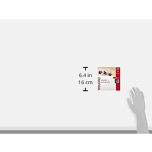 VELCRO Brand - Sticky Back Hook and Loop Fasteners – Peel and Stick Permanent Adhesive Tape Keeps Classrooms, Home, and Offices Organized – Cut-to-Length Roll | 15ft x 3/4in Tape | White