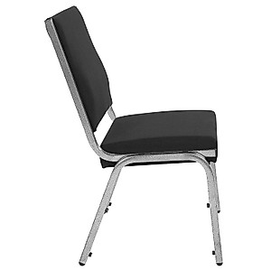 Flash Furniture Bariatric Chairs, 1 Pack, Black Fabric
