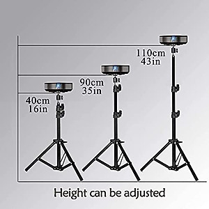 Projector Tripod Stand, Portable Tripod Mount Floor Stand, Folding Floor Tripod Stand, Outdoor Stand for Projector,Camera, Webcam 18" to 40" (Withstand 3pounds 1.5kgs)