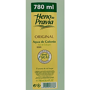 Heno De Pravia Original Agua De Colonia 26.4 fl oz (Pack of 2)
