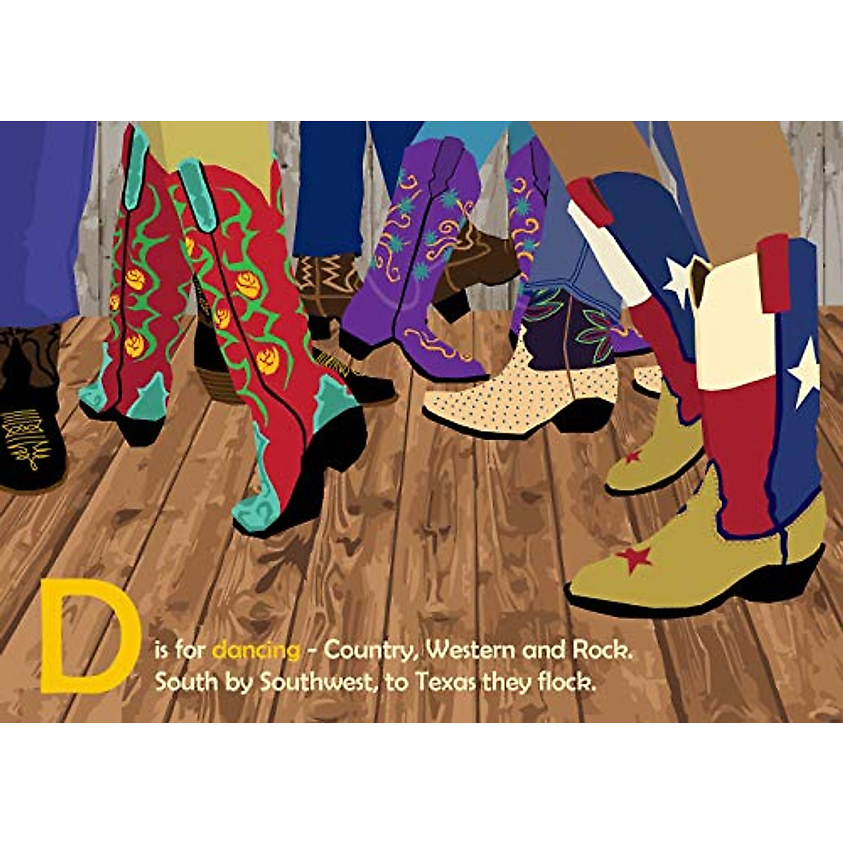 T is for Texas (Alphabet Places)