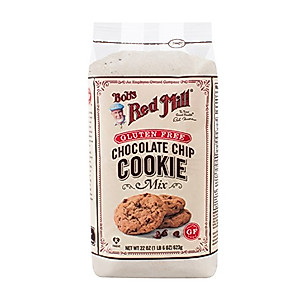Bob's Red Mill Gluten Free Chocolate Chip Cookie Mix, 22 Oz (4 Pack)
