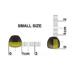 12pcs (TRS-B) 4S / 4M / 4L Replacement Ear Adapters Earbuds Ear Tips Compatible with Sennheiser IE Series, CX Series, CXC Series, CXL Series, OCX Series, MM Series In Ear Earphones Headphones