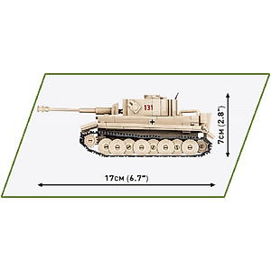 COBI Historical Collection Panzer VI Tiger 131" Tank