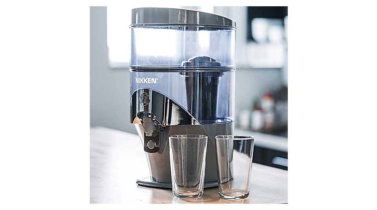 Gravity Water Filter System: Alkaline, Pure Countertop Water