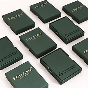 Follome Gold Paperclip Earrings for Women 18K Gold Oval Hoop Earrings Rectangle Hoop Earrings Square Hoops U Shape Link Hoops Earrings Chunky Hoop Earrings Trendy Jewelry Gift