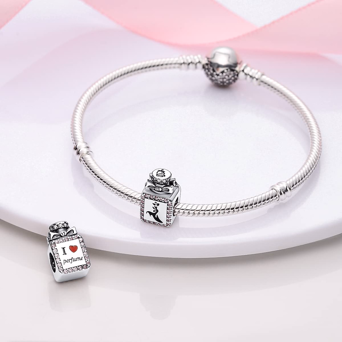 MULA 925 Sterling Silver Charms for Bracelets and Necklaces Beads Dangle Pendants Jewelry Charm for Women