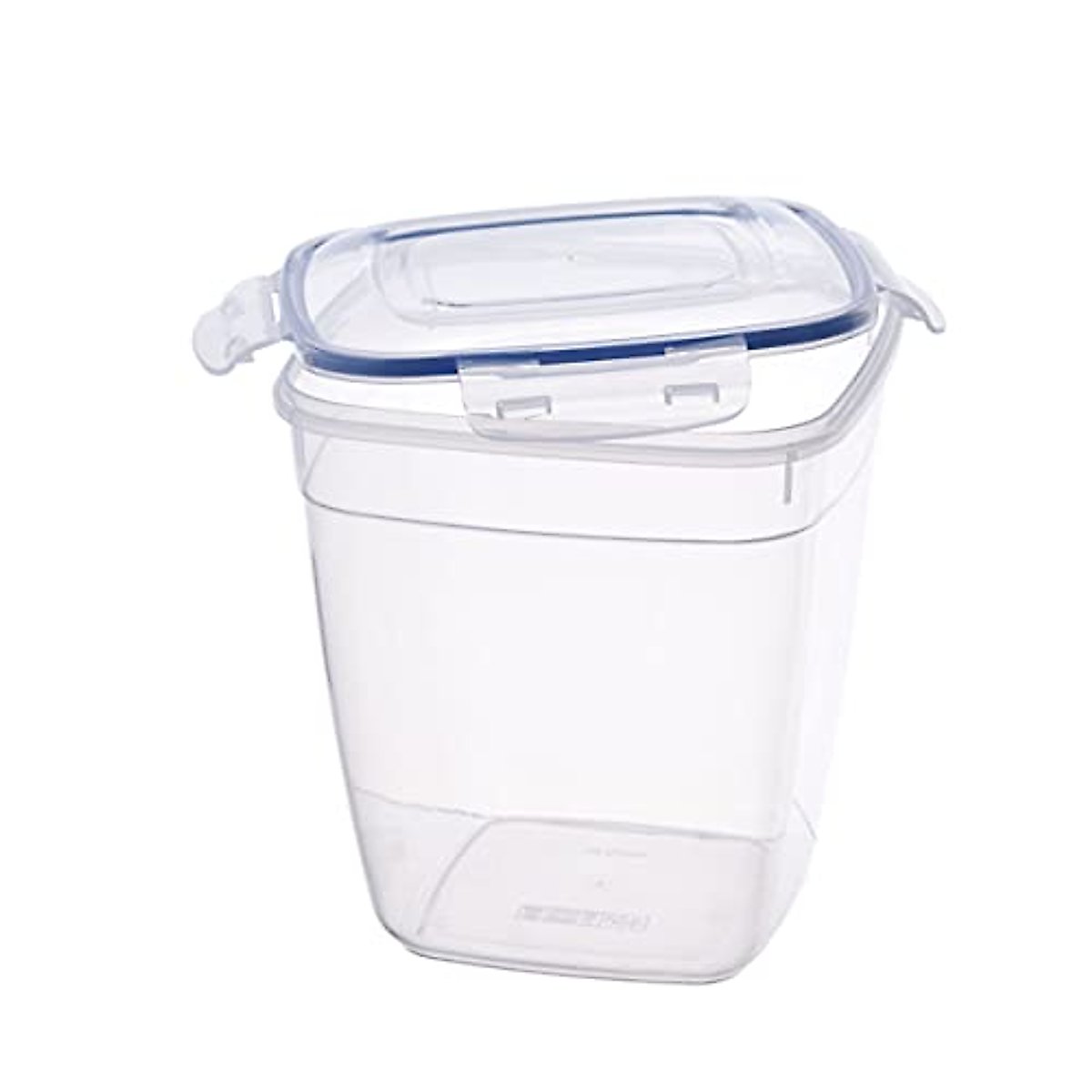 Superio Square Deep Sealed Container For Food, 3.5 Qt Plastic Container With Lid Keeps Food Fresh- For Pantry, Fridge- Microwave and Freezer Safe (1, 3.5 Quart)