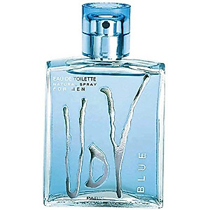 Udv Blue By Ulric De Varens For Men Eau De Toilette Spray, 3.4-Ounces
