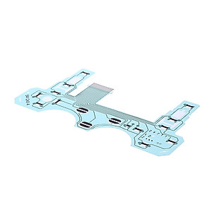 Qksky RipengPI SA1Q43-A Circuit Board Conductive Film Keypad Flex Ribbon Cable for PS2 H Controller Playation 2 Switch lite