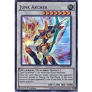 1x Yugioh LC5D-EN037 Junk Archer Super Rare - 1st Edition .HN#GG_634T6344 G134548TY51520