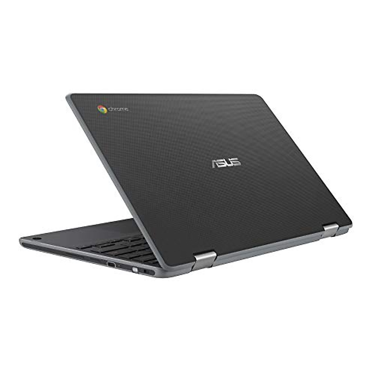 ASUS Chromebook Flip C214MA-YS02T 11.6” Ruggedized and Water Resistant Chromebook, 360 Touchscreen Convertible, Intel N4000, 4GB DDR4 RAM, 32GB Storage, Mil STD design, Chrome OS, Black