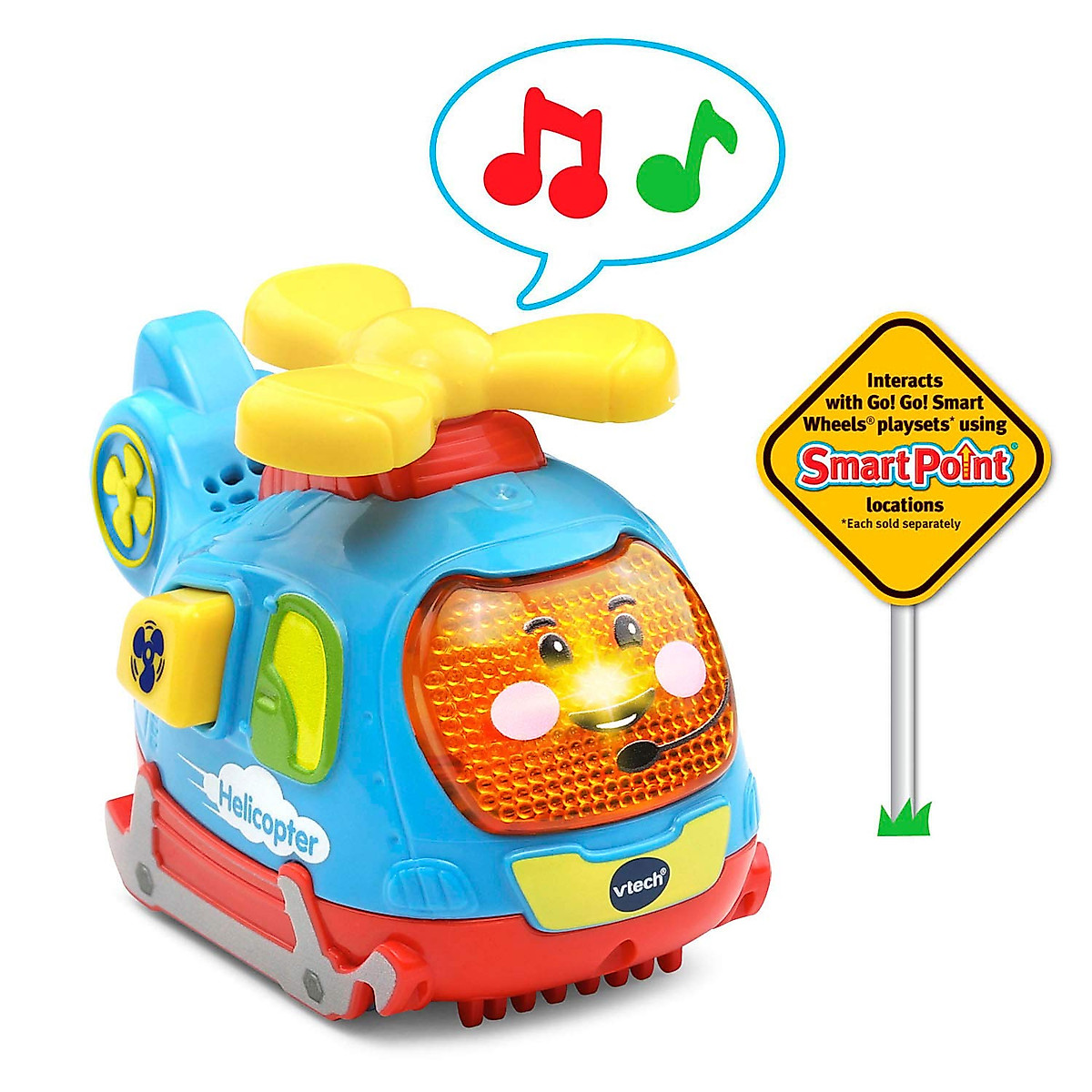 VTech Go! Go! Smart Wheels Helicopter , Blue