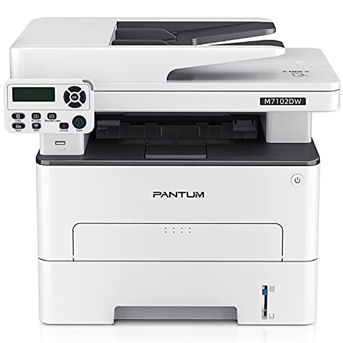 Pantum M7102DW Monochrome Wireless All-in-one ADF Multifunction Laser Printer, Auto Duplex, Copy＆Scan(W5G63B)