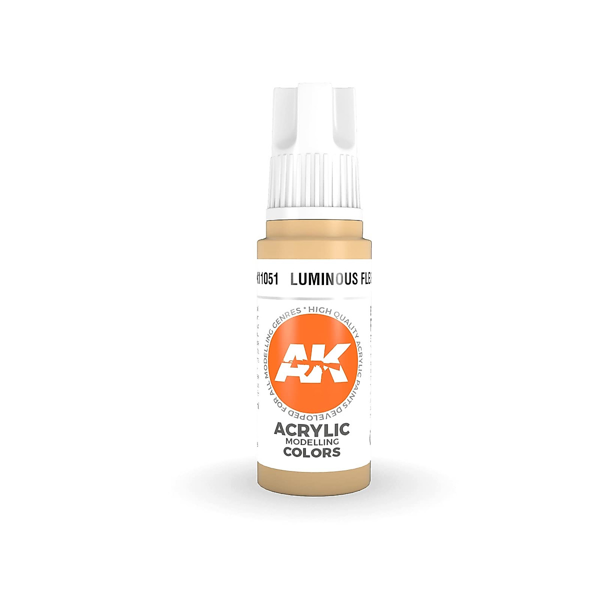AK Interactive 3rd Gen Acrylic Luminous Flesh 17ml