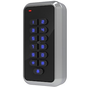 UHPPOTE RFID Door Access Control Keypad Card Reader 125KHz Waterproof with Wiegand 26 bit Interface