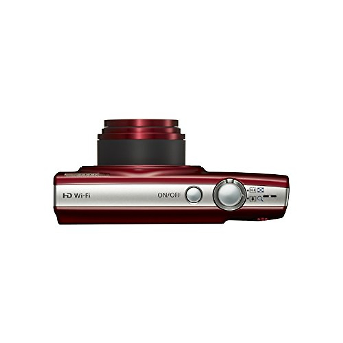 Canon PowerShot ELPH 190 Digital Camera w/ 10x Optical Zoom and Image Stabilization - Wi-Fi & NFC Enabled (Red)