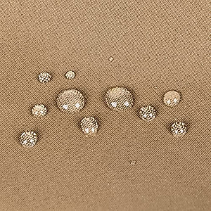 Gazebo Universal Replacement Privacy Curtain, 10'X12' Gazebo Curtains Outdoor Waterproof, 4-Panels Sidewall Curtains with Zipper for Patio, Garden and Backyard (Only Curtains, 10'X12', Brown)