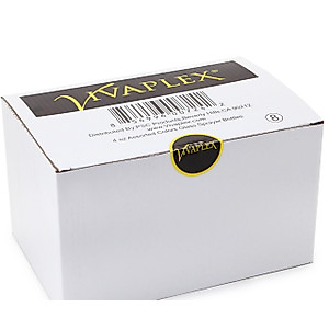 Vivaplex, 8, Assorted Colors, 4 oz Glass Bottles, with Black Fine Mist Sprayers