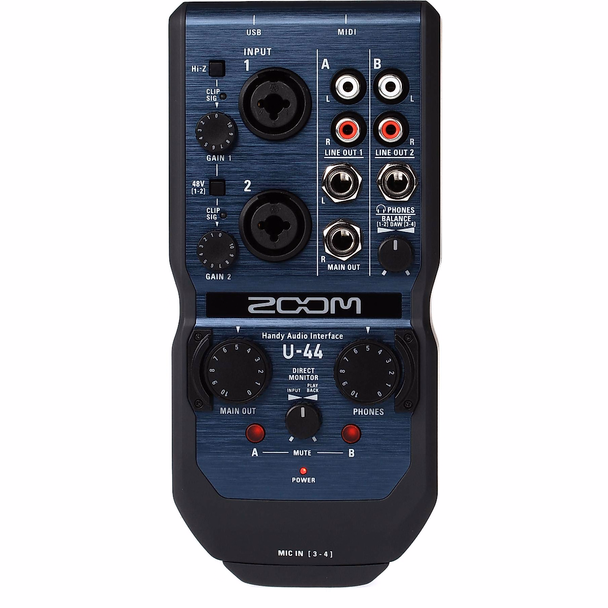 Zoom U-44 Handy Audio Interface