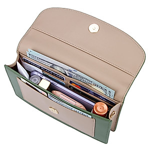 CYANB Small Crossbody Bags Purses for Women, Cellphone Bags Card Holder Wallet Purse Handbags Green