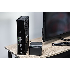 APC UPS Back-UPS Connect, VoIP, Modem and Router Uninterruptible Power Supply Battery Backup (CP12142LI), Black