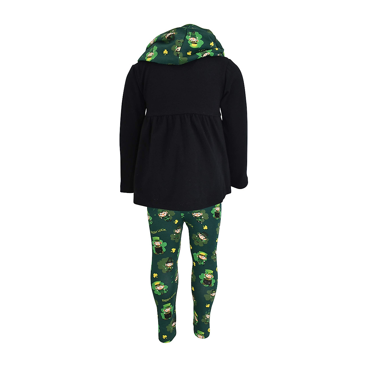 Unique Baby Girls St. Patrick's Day Leprechaun 3pc Legging Set (5)