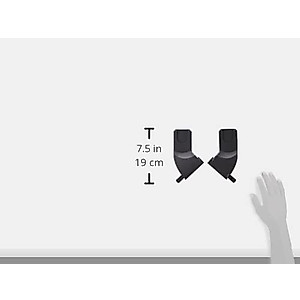 Inglesina Zippy Light Car Seat Adapter, Black