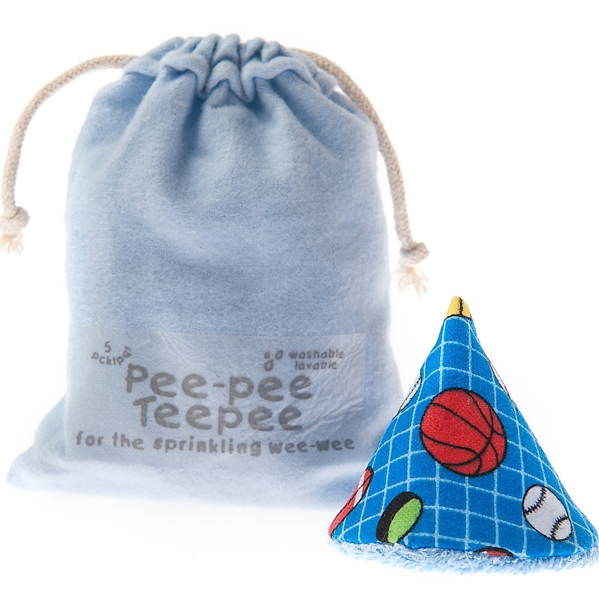 Pee Pee Teepee Sports Ball with LAUNDRY bag 5 pieces baby boy pee shield babyboy essentials peepeeeteepee baby boy teepee pee shield pee covers