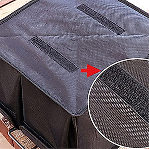 Oxford Cloth Car Trunk Storage Box High Hardness Plate Car Storage Box Foldable Box Car Interior Debris Finishing (Style G)