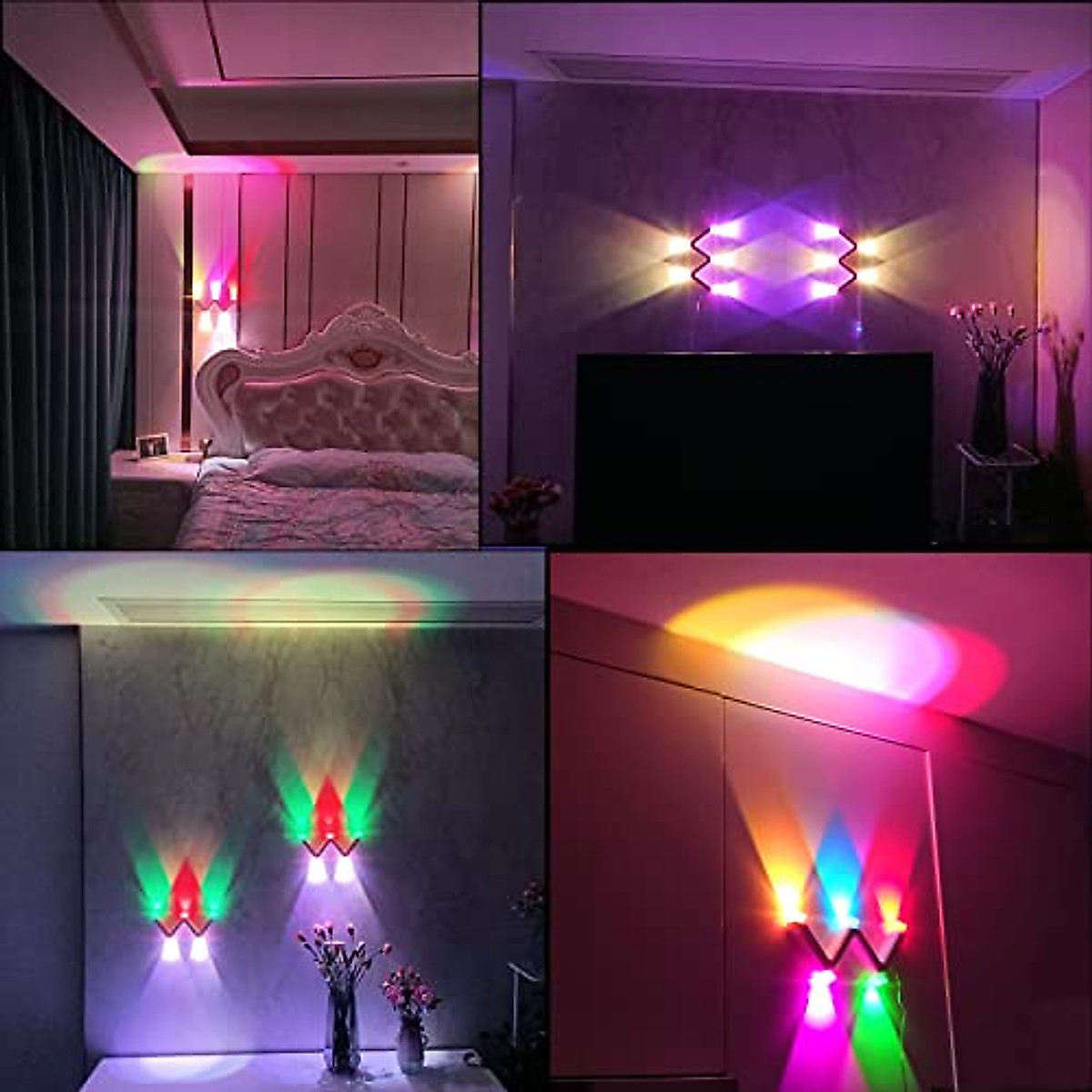 RGB Wall Light – 17 Color Modes for Mood & Decor