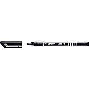 STABILO Sensor Fineliner Pen, Black