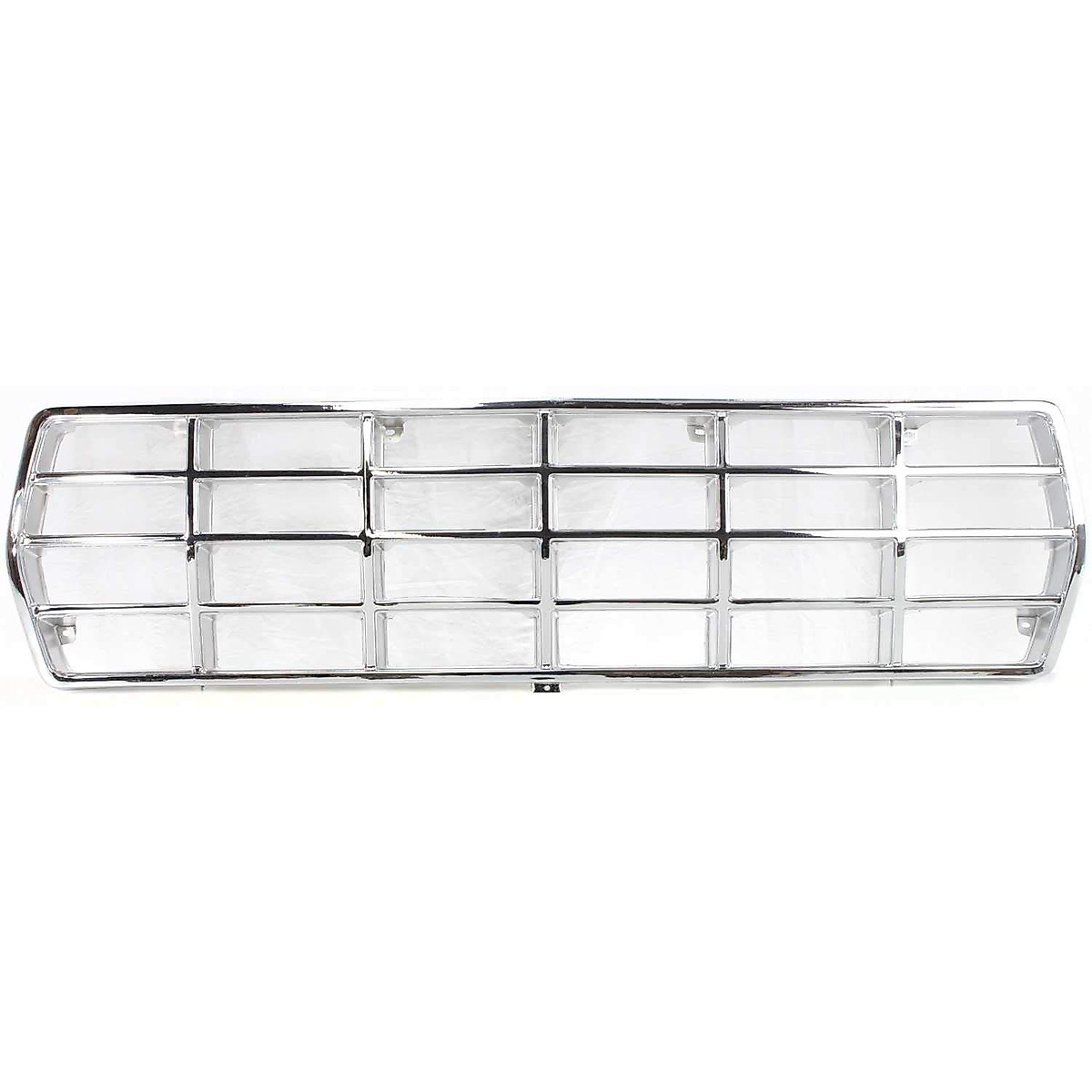 Evan Fischer Grille and Headlight Door Kit Compatible With 1978-1979 Ford F-150, Fits 1978-1979 Bronco, Chrome Shell and Insert FO1200111 FO2512114 FO2513115 Front