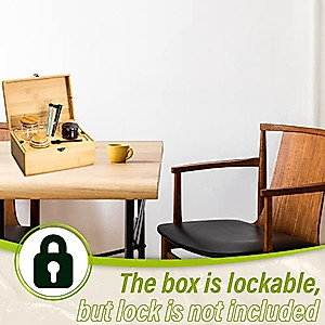 Adealistic Premium-Built Storage Box – Sound-absorbing Design - Lockable - With Accessories