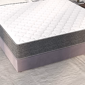 NapQueen 10 Inch Victoria Hybrid Full Size, Cooling Gel Infused Memory Foam and Pocket Spring Mattress, Bed in a Box, White