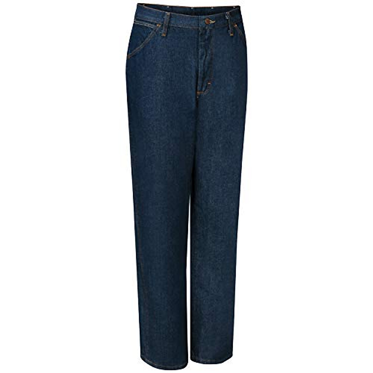 Red Kap Men's Classic Work Jean, Prewashed Indigo, 48x30