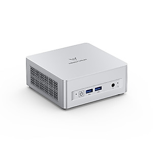 MINISFORUM UM870 Slim Mini PC AMD Ryzen 7 8745H 8C/16T Desktop Computer 32GB RAM 1TB SSD, HDMI/DP/USB4 8K@60Hz Output, 1X 2.5G RJ45 Port, 4X USB Port, Dual Band WiFi, AMD Radeon 780M Graphics