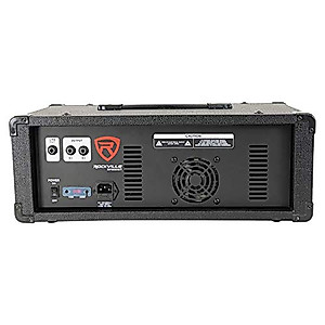Rockville RPM80BT 2400w Powered 8 Channel Mixer/Amplifier w/Bluetooth/EQ/Effects