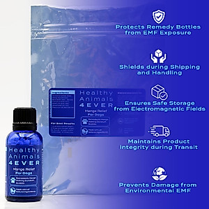 HealthyAnimals4Ever Mange Relief for Dogs - Treatment for Itchiness, Scabs, & Hair Loss Caused by Mites - All-Natural, Homeopathic, Non-GMO, Organic - Gluten, Preservative & Chemical Free - 300 ct