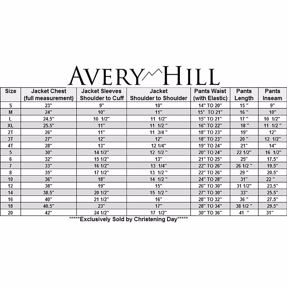Avery Hill Boys Formal 5 Piece Suit with Shirt and Vest SilverWhite 2T
