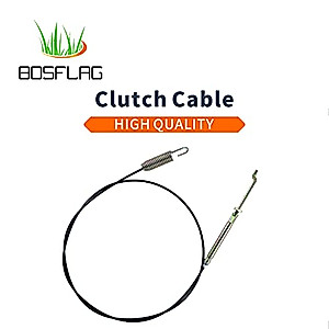 BOSFLAG 746-0898 Clutch Cable with 570682 Primer Bulb Replaces MTD 946-0898, 746-0898A, 746-0898B for MTD SB855, SB1150W, SB850W, SB550, SB750, SB1150T, SB950T, Cub Cadet 522E, 724E, 926E Snowblowers