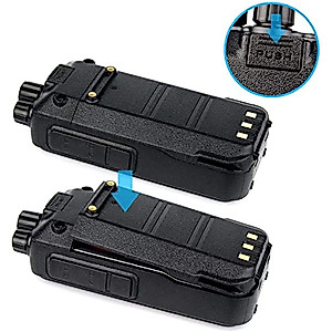 Retevis RT3S Dual Band DMR Radio, Digital Analog 2 Way Radio with GPS APRS, 3000Ch 10000 Contacts 2000mAh, Long Range Handheld Walkie Talkie for Traveling Hiking (Black 1 Pack)