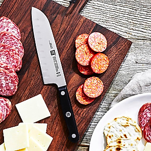 ZWILLING - Santoku Knife with Hollow Edge Gourmet