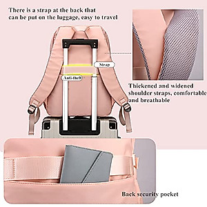 Girls Plaid Aesthetics Backpack Teens Lightweight Casual Bookbag Kawaii Travel Bag with Cute Pins Accessories Schoolbag