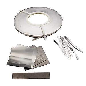 Pure Nickel 99.99% Plates Anodes Electrodes Plating Sheets for Electroplating (0.05x100x100mm 1pc)