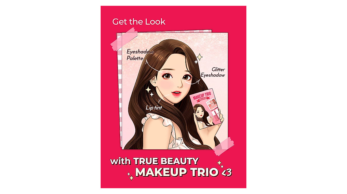 AMTS Some Love Makeup Set: 7 Colors & More