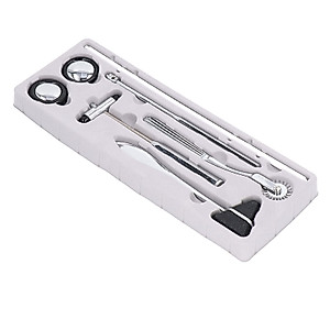 Neurological Hammer Set Stainless Steel Multifunctional Hammer for Nervous System Exam