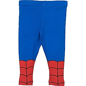 Marvel Spider-Man Toddler Girls Tulle Cosplay Dress Leggings and Headband 3 Piece 5T