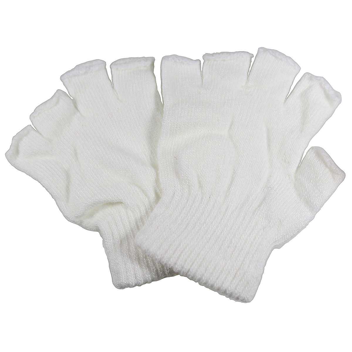 Gelante Classic Adult Winter Fingerless Knitted Magic Gloves Wholesale Lot 12 Pairs - 9907-Assorted